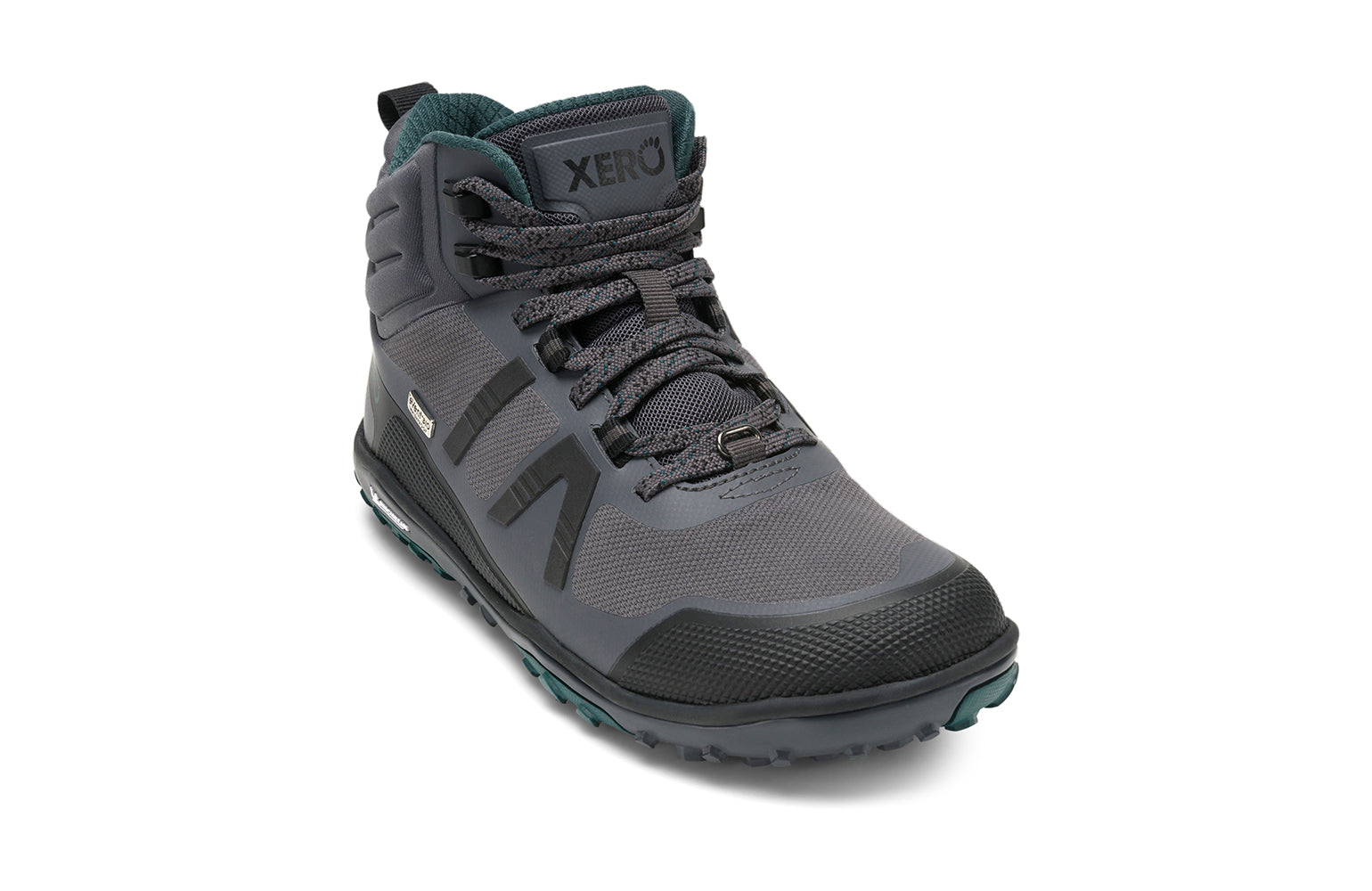 Xero Shoes Scrambler Mid II WP (Damen) - asphalt/sea moss – goFree Concepts