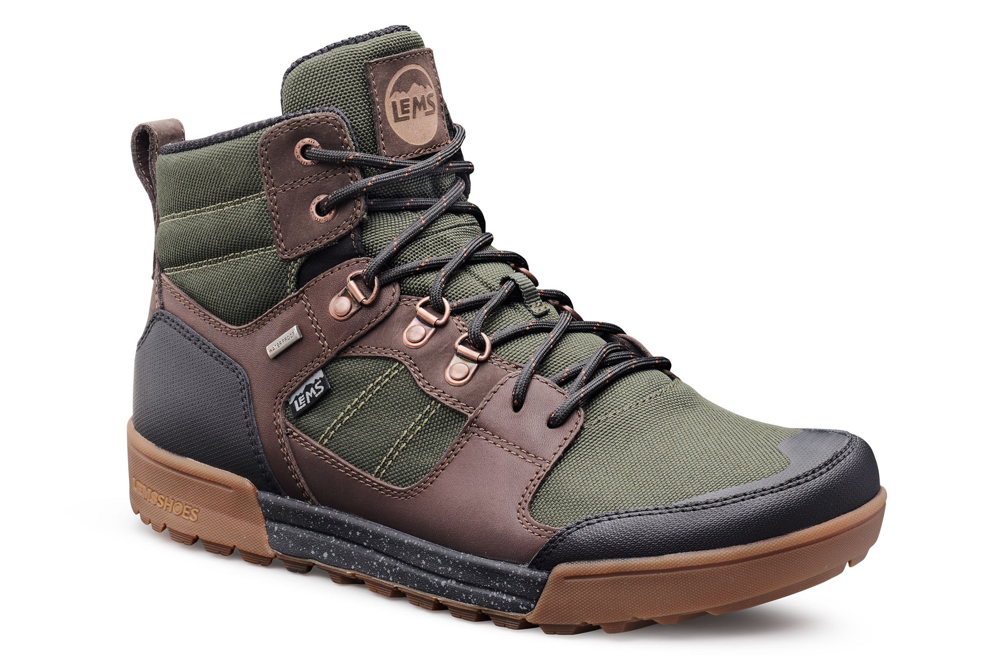 Lems Outlander Waterproof Boot - evergreen – goFree Concepts