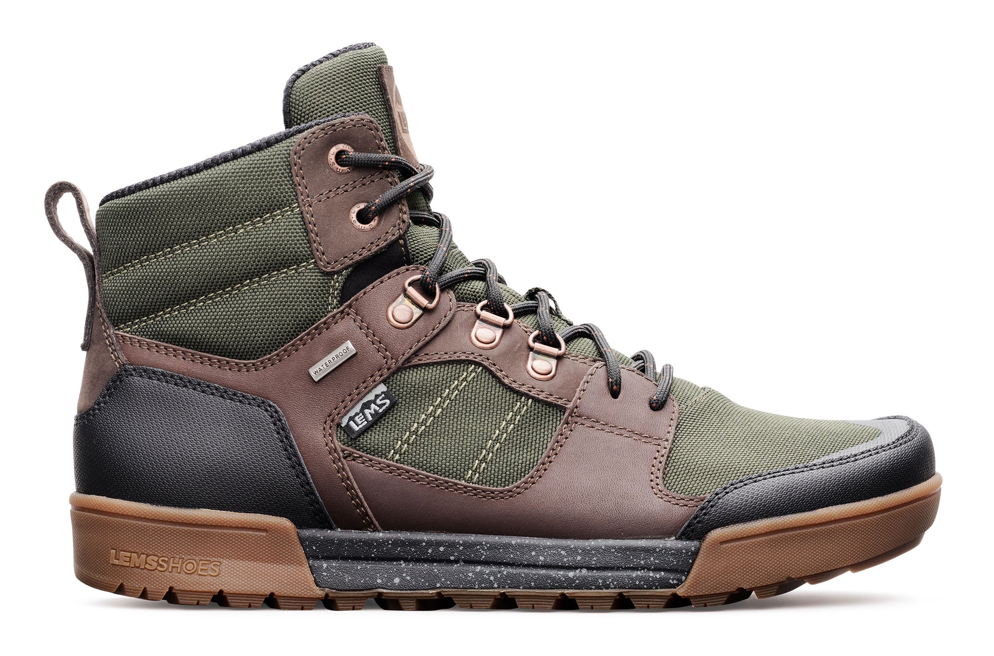 Lems Outlander Waterproof Boot - evergreen – goFree Concepts